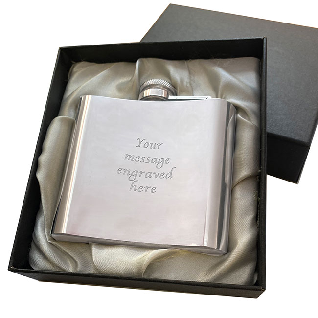 UK Gift Shop HMS Bootle, Royal Navy Hip Flask