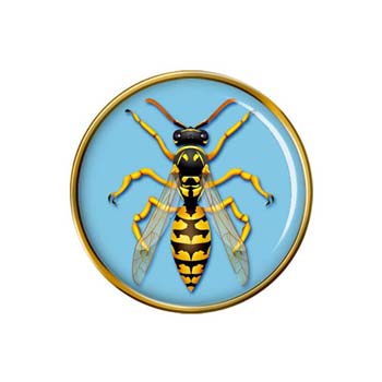 UK Gift Shop Wasp Pin Badge