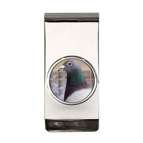 UK Gift Shop Pigeon Money Clip