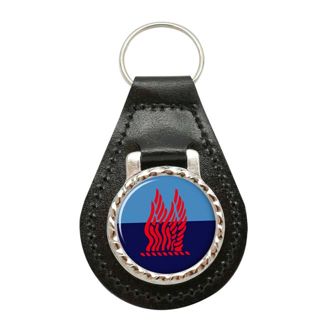 UK Gift Shop 1st Aviation Brigade Combat Team, British Army Leather Key Fob