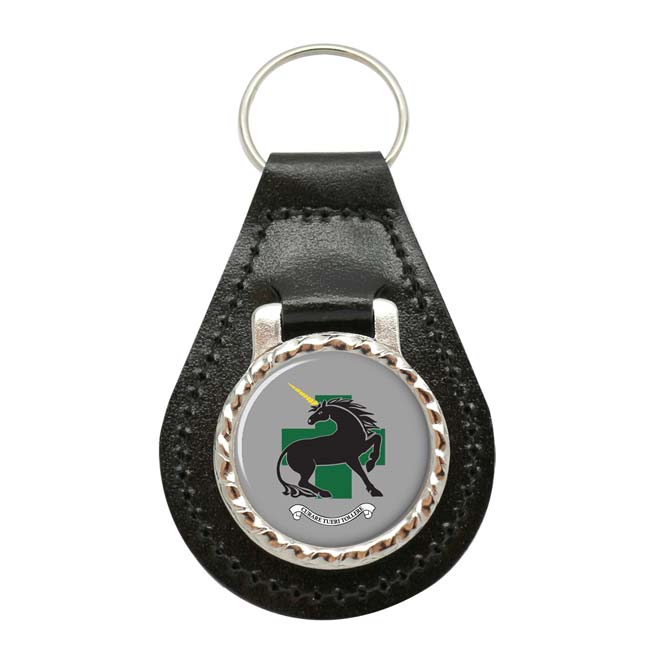 UK Gift Shop 335 Medical Evacuation Regiment, British Army Leather Key Fob