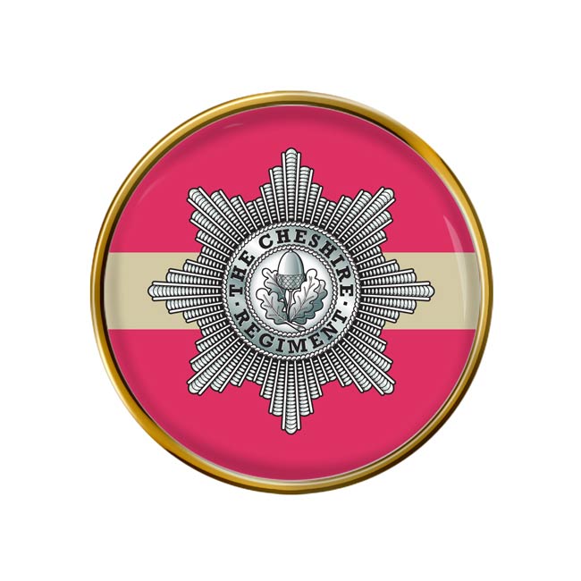 UK Gift Shop Cheshire Regiment, British Army Pin Badge