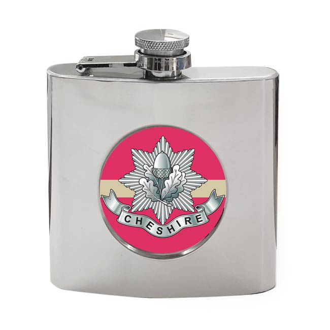 UK Gift Shop Cheshire Regiment WW1, British Army Hip Flask