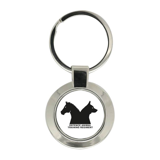 UK Gift Shop Defence Animal Training Regiment (DATR), British Army Key Ring