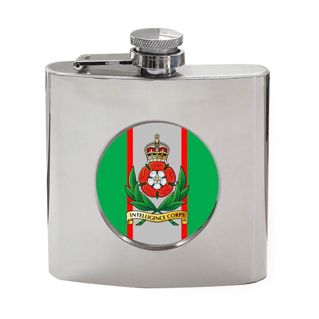 UK Gift Shop Intelligence Corps, British Army ER Hip Flask