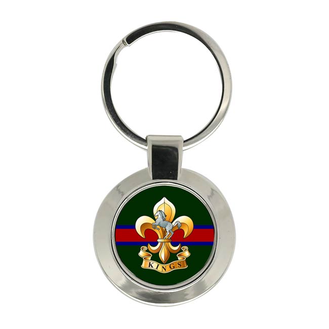 UK Gift Shop King's Regiment, British Army Key Ring
