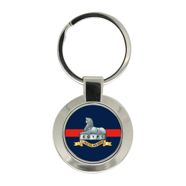 UK Gift Shop Lincolnshire Regiment, British Army Key Ring