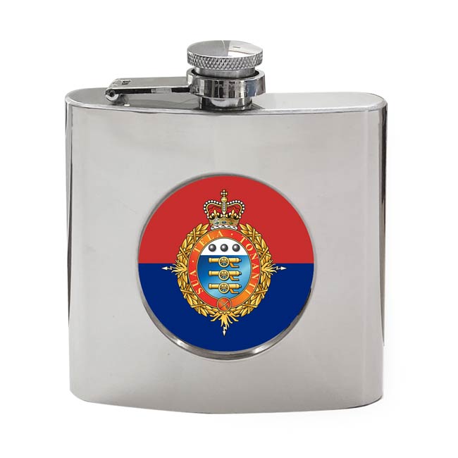 UK Gift Shop Master General of Ordnance (MGO), British Army Hip Flask