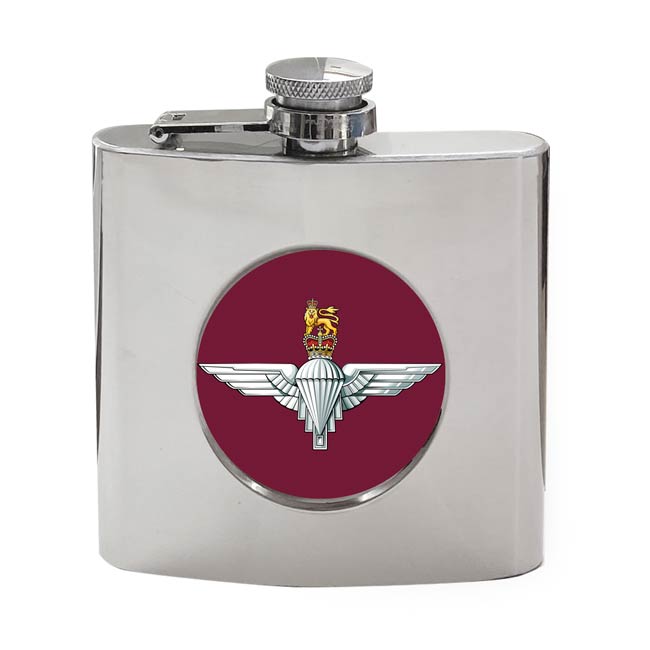 UK Gift Shop Parachute Regiment Paras, British Army ER Hip Flask