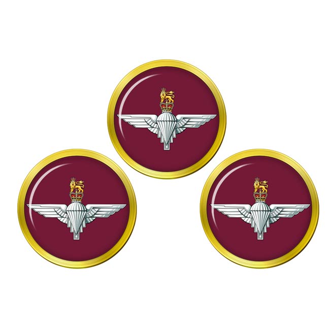 UK Gift Shop Parachute Regiment Paras, British Army ER Golf Ball Markers