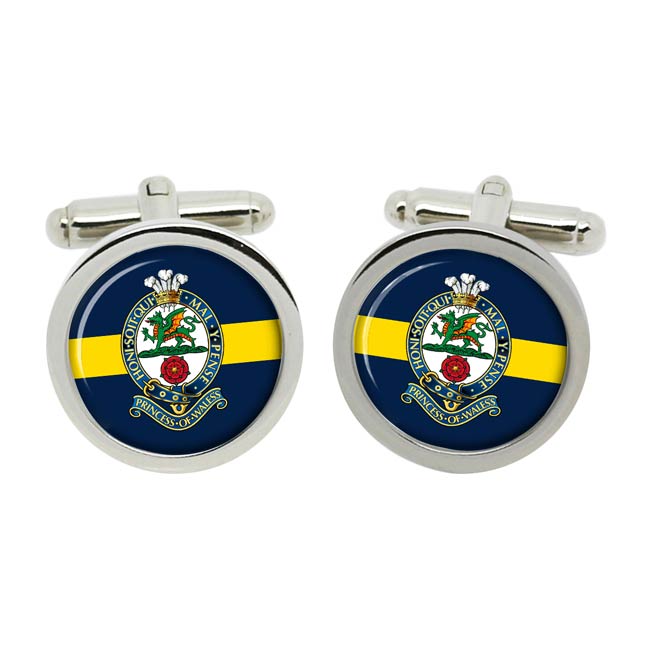 UK Gift Shop Princess of Wales's Royal Regiment, British Army Cufflinks ...