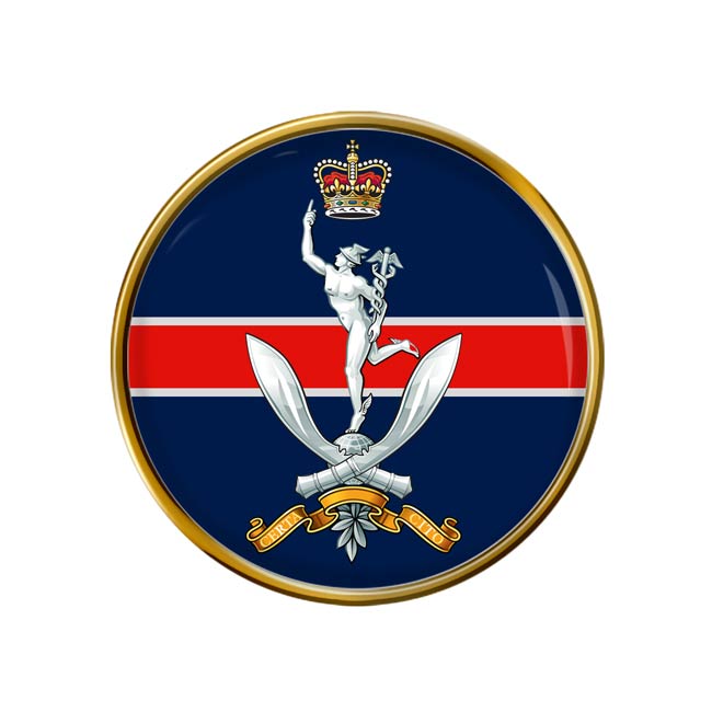 UK Gift Shop Queen's Gurkha Signals (QGS), British Army ER Pin Badge