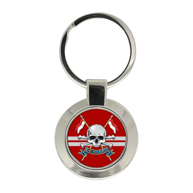 UK Gift Shop Queen's Royal Lancers, British Army Key Ring