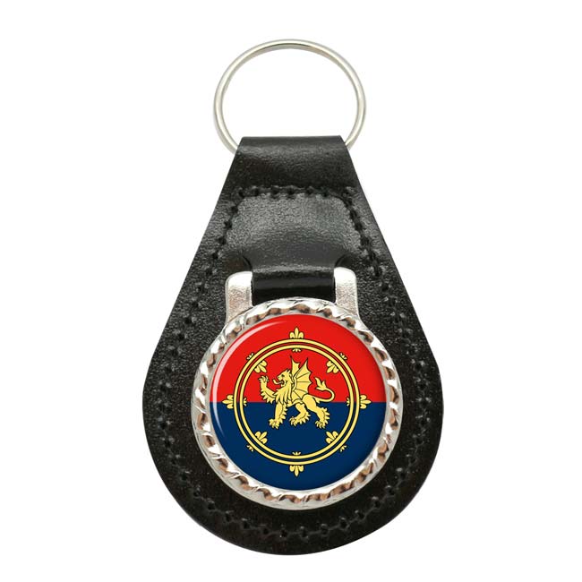 UK Gift Shop Regional Command, British Army Leather Key Fob