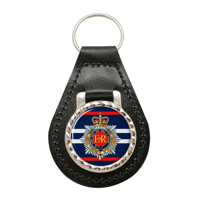 UK Gift Shop Royal Corps of Transport (RCT), British Army Leather Key Fob
