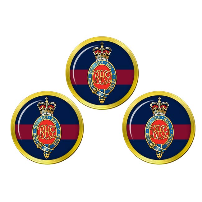 UK Gift Shop Royal Horse Guards (RHG), British Army Golf Ball Markers
