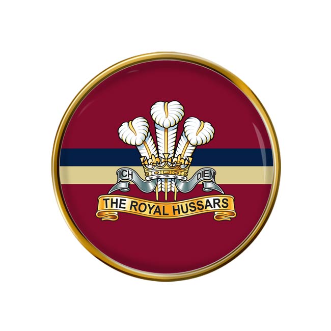 UK Gift Shop Royal Hussars (Prince of Wales's Own), British Army Pin Badge