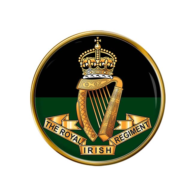 UK Gift Shop Royal Irish Regiment (1684-1922), British Army Pin Badge