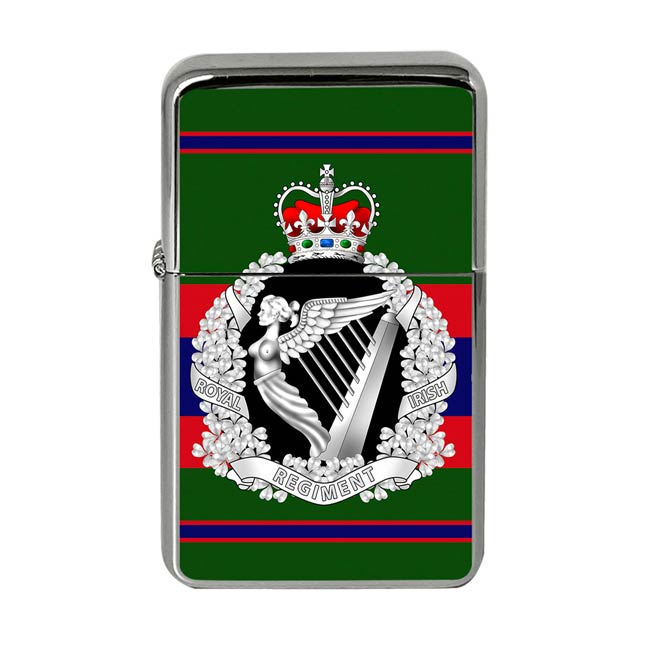 UK Gift Shop Royal Irish Regiment, British Army ER Flip Top Lighter
