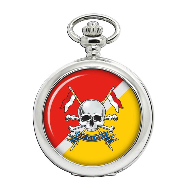 UK Gift Shop Royal Lancers, British Army Pocket Watch