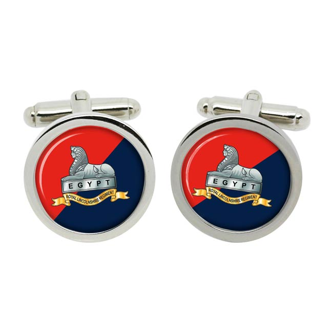 UK Gift Shop Royal Lincolnshire Regiment, British Army Cufflinks in ...