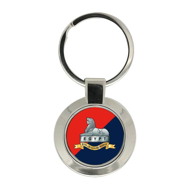 UK Gift Shop Royal Lincolnshire Regiment, British Army Key Ring