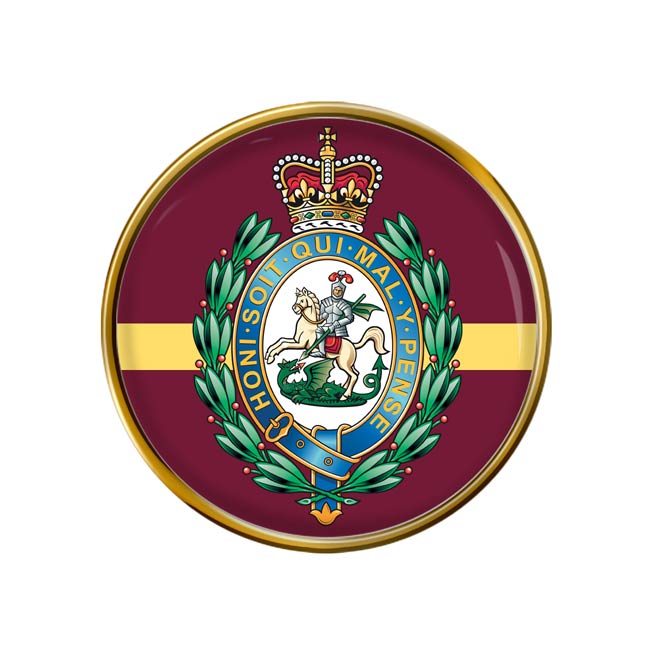 UK Gift Shop Royal Regiment of Fusiliers Crest, British Army ER Pin Badge