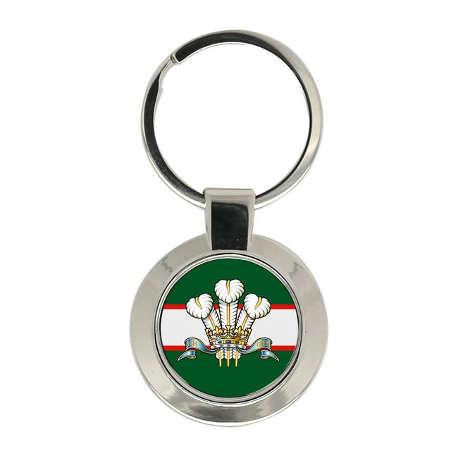 UK Gift Shop Royal Regiment of Wales, British Army Key Ring