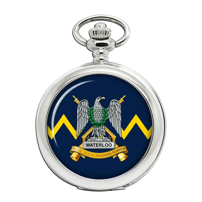 UK Gift Shop Royal Scots Dragoon Guards, British Army Pocket Watch