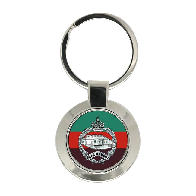 UK Gift Shop Royal Tank Regiment (RTR), British Army CR Key Ring