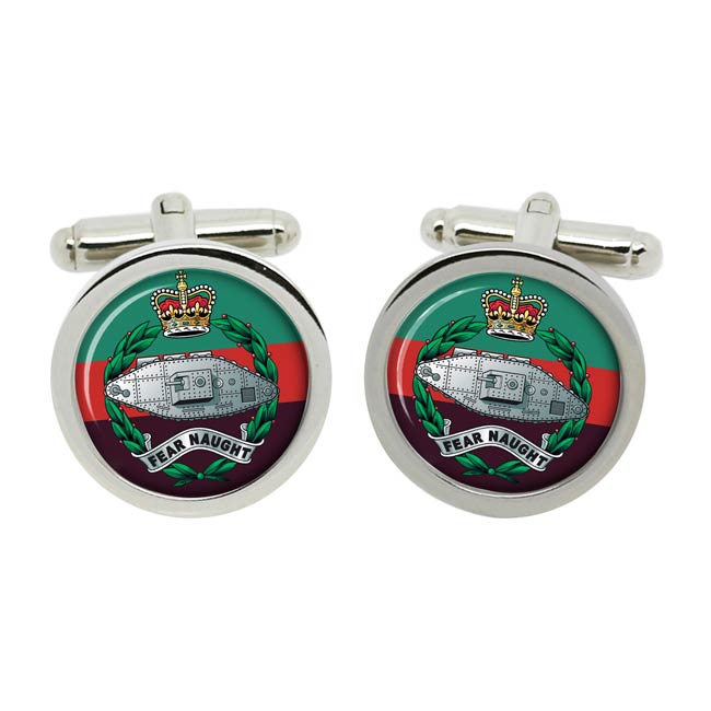 UK Gift Shop Royal Tank Regiment (RTR), British Army ER Cufflinks in ...