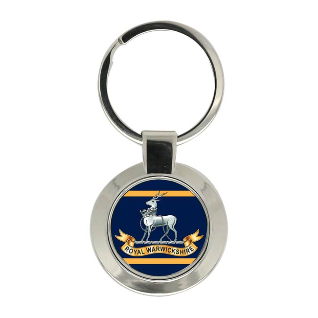 UK Gift Shop Royal Warwickshire Fusiliers, British Army Key Ring