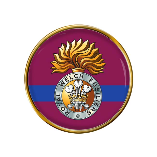 UK Gift Shop Royal Welch Fusiliers, British Army Pin Badge