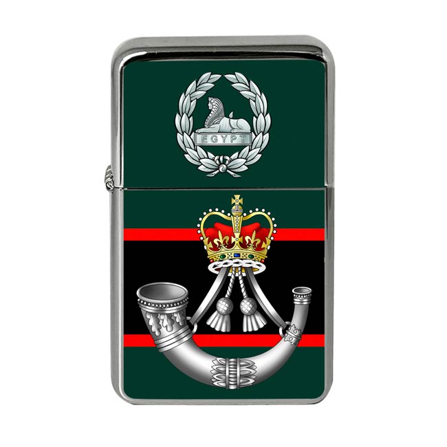 UK Gift Shop The Rifles (Bugle Insignia), British Army ER Flip Top Lighter