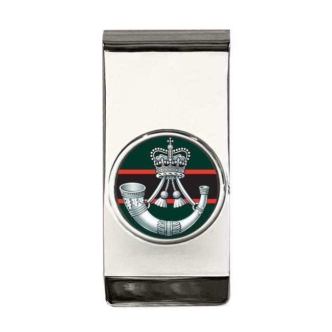 UK Gift Shop The Rifles (Bugle Insignia), British Army ER Money Clip