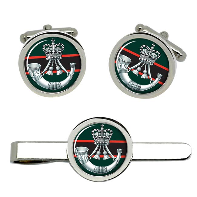 UK Gift Shop The Rifles (Bugle Insignia), British Army ER Cufflinks and ...
