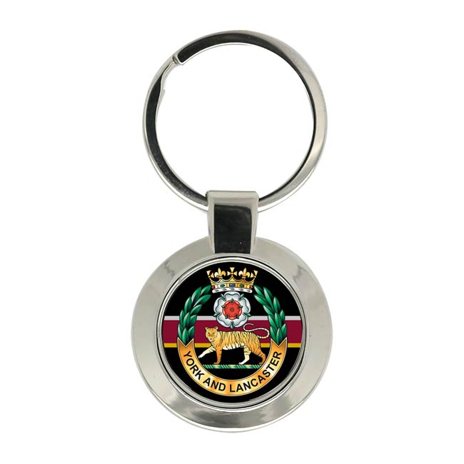 UK Gift Shop York and Lancaster Regiment, British Army Key Ring