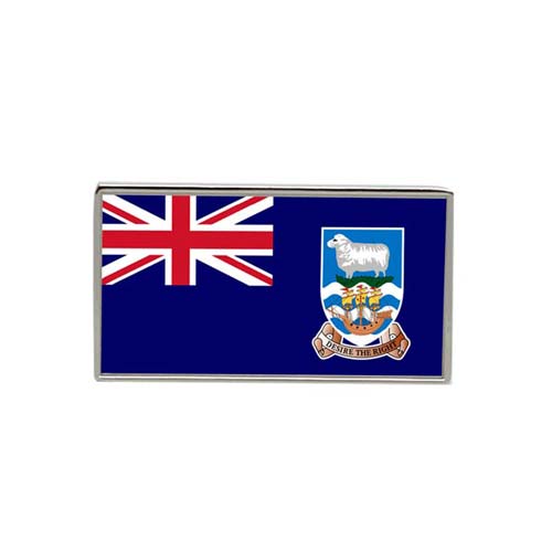 UK Gift Shop Falkland Islands Flag Pin Badge