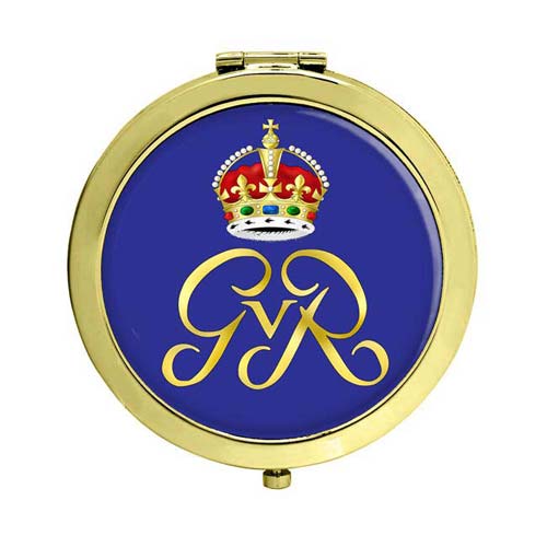 UK Gift Shop George V monogram Compact Mirror