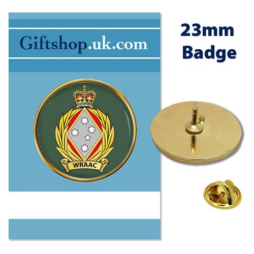 UK Gift Shop Women's Royal Australian Army Corps (WRAAC) Pin Badge