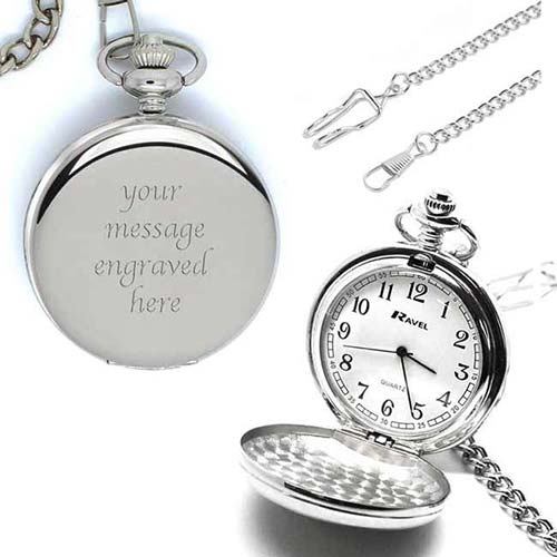 UK Gift Shop Adolf Hitler Profile Pocket Watch