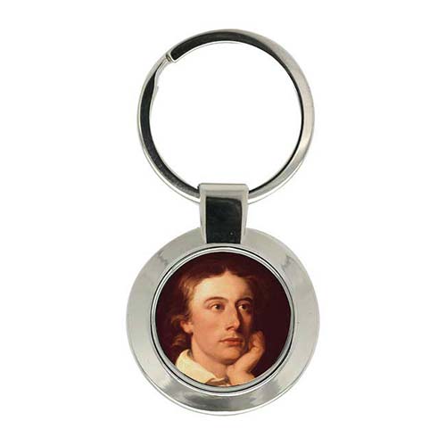 UK Gift Shop John Keats Key Ring