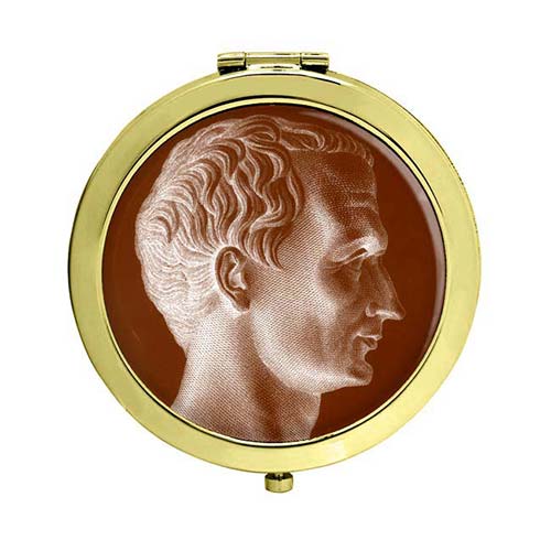 UK Gift Shop Julius Caesar Compact Mirror