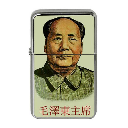 UK Gift Shop Mao Tse-tung Flip Top Lighter