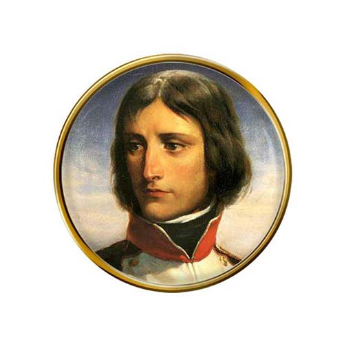 UK Gift Shop Napoleon Bonaparte 1792 Pin Badge