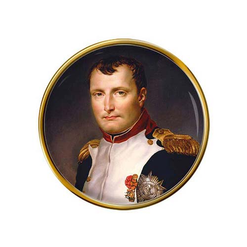 UK Gift Shop Napoleon Bonaparte 1812 Pin Badge
