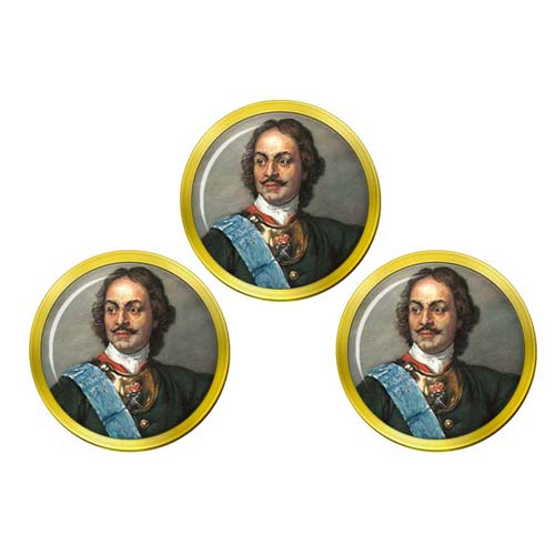 UK Gift Shop Peter the Great Golf Ball Markers