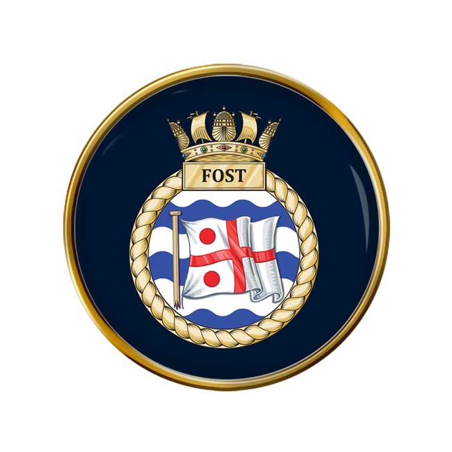 UK Gift Shop Flag Officer Sea Training, Royal Navy Pin Badge