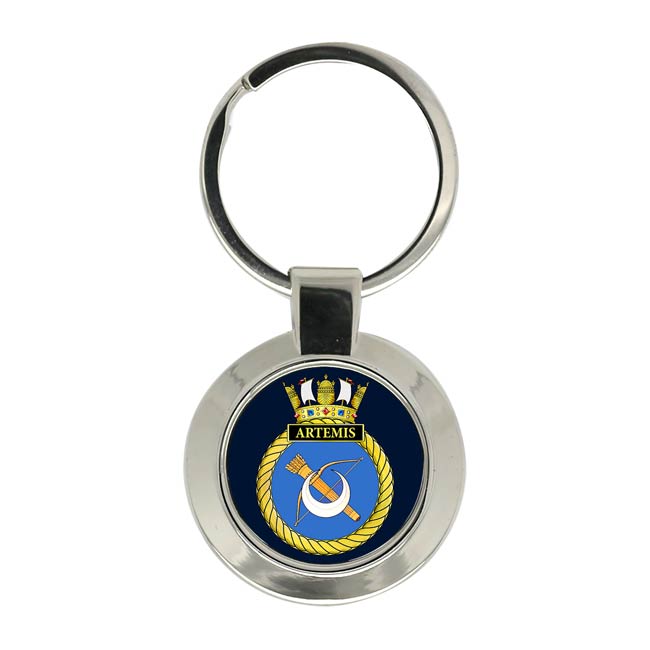UK Gift Shop HMS Artemis, Royal Navy Key Ring