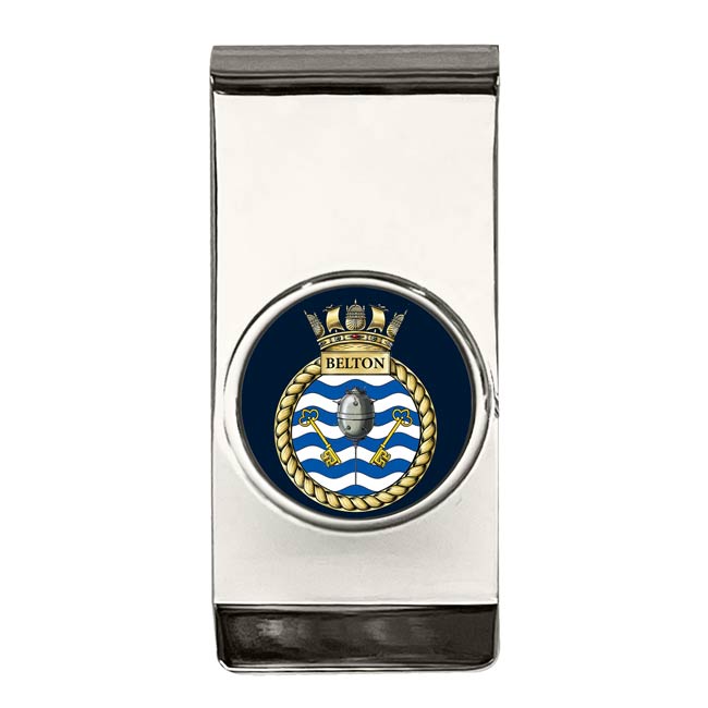 UK Gift Shop HMS Belton, Royal Navy Money Clip